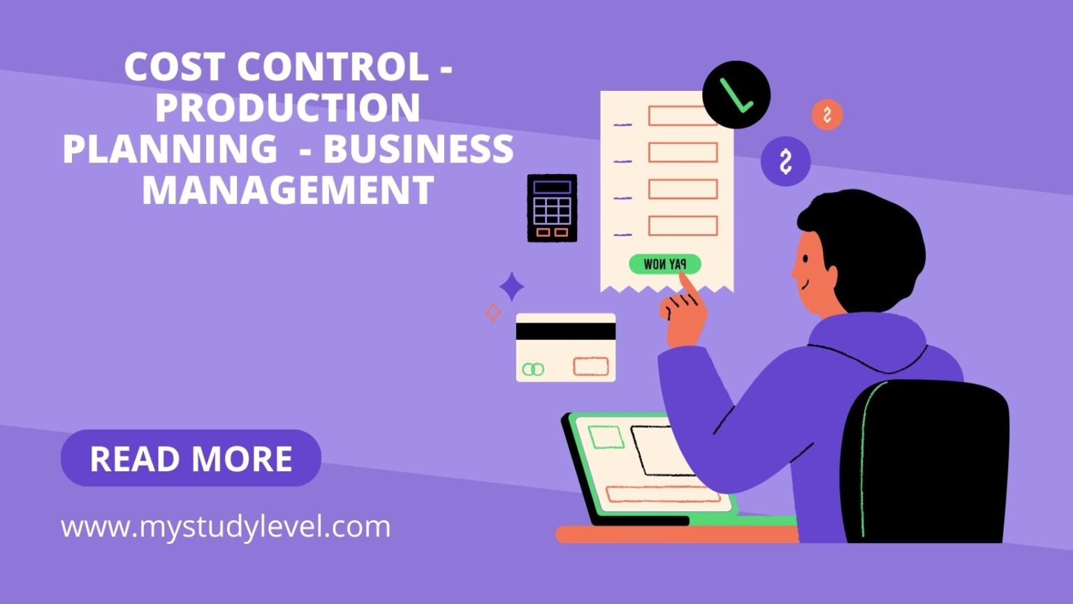 Cost Control - Production Planning - Business Management - My Study Level